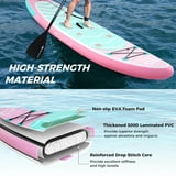 Goplus Large Inflatable SUP Board, Portable Paddle Board with 5D rings ...