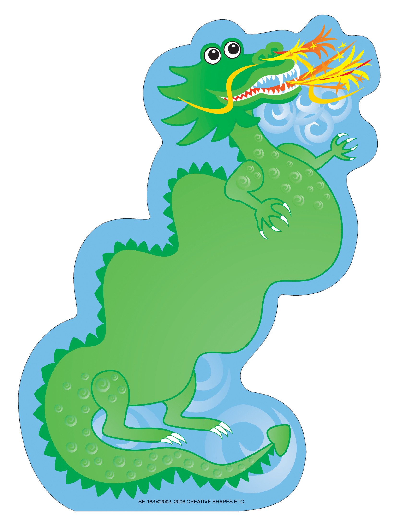 Creative Shapes Etc. Large Notepad Dragon, Paper Writing Pad for Notes ...