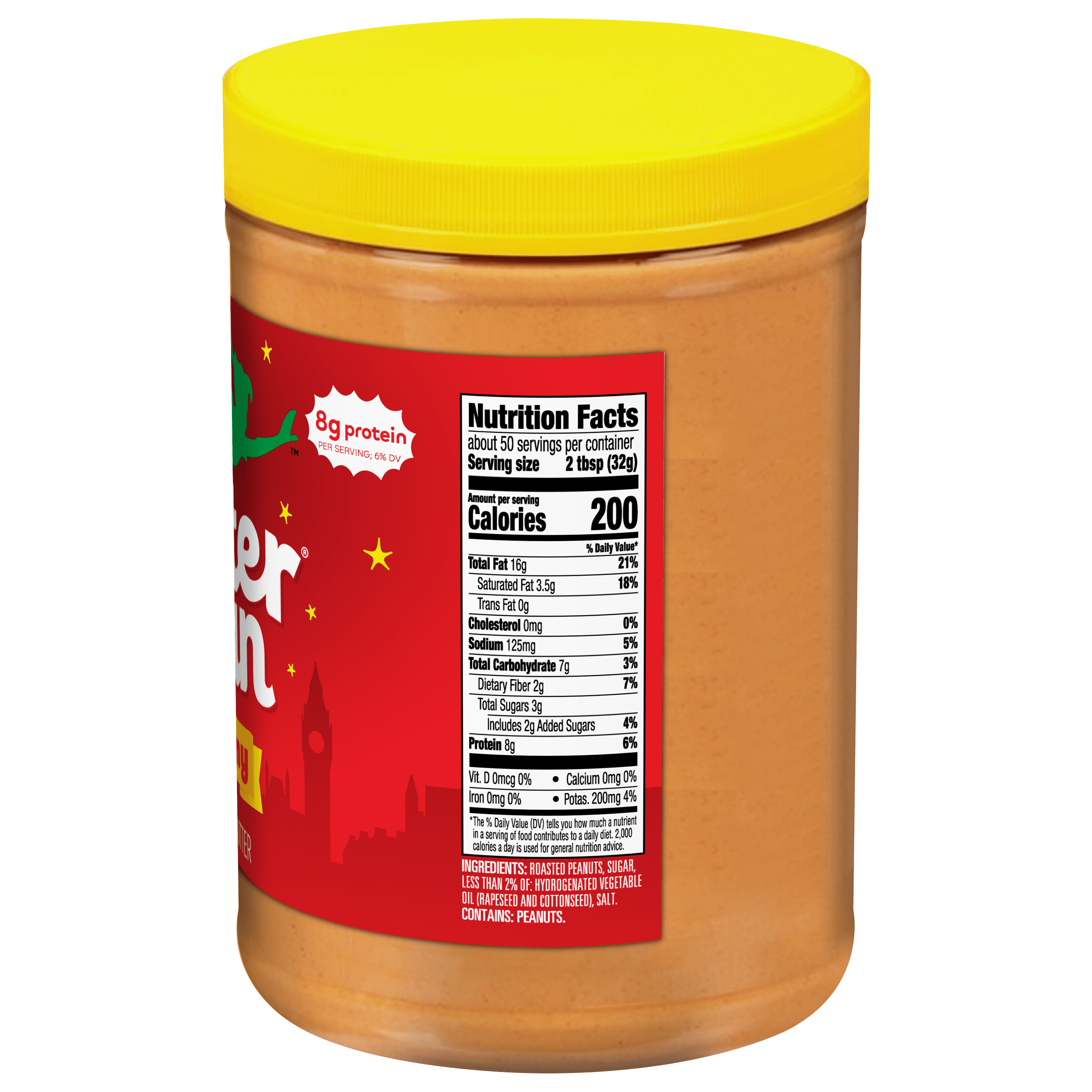 Peter Pan Peanut Butter Label