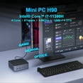 host,To 5.0 Support H90 Pc Computer 4 Cores 1tb 4 Dp 8k 4k Screen Dp 8k ...