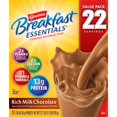 Carnation Breakfast Essentials Powder Drink Mix, Rich Milk Chocolate, 1 ...