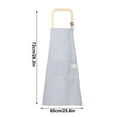 5Pcs Kitchen Apron Kadlawus Kitchen Apron, Cotton Linen Adjustable ...