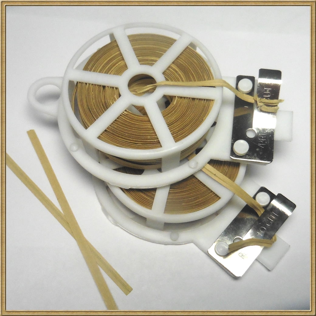 Weststone - 65ft (20m) Kraft Paper Flat Twist Tie Roll with Cutter ...
