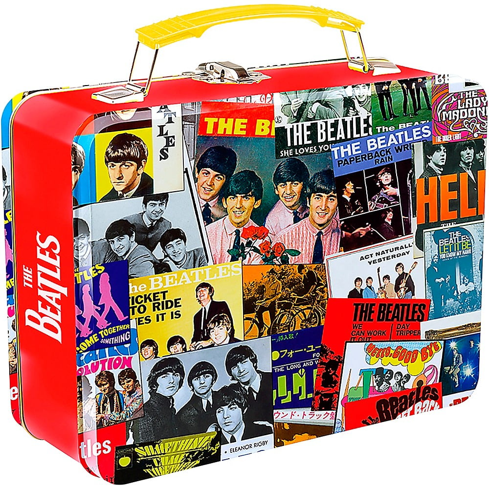 Vandor The Beatles Singles Collection Large Tin Tote - Walmart.com