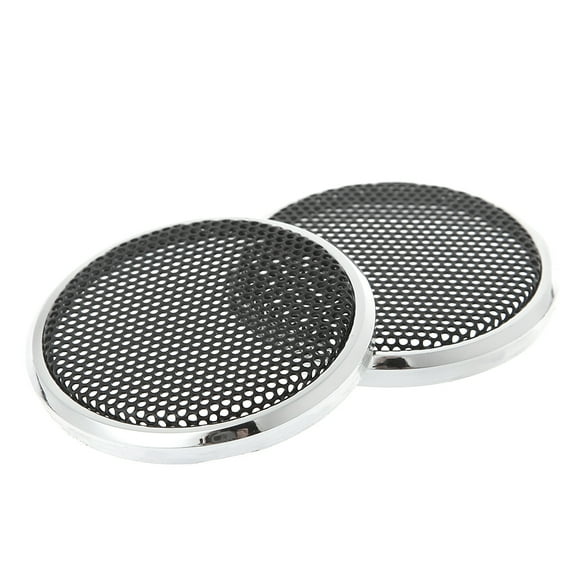 WINDLAND Elegant & Compact Appearance Speaker Mesh Round Car Subwoofer ...