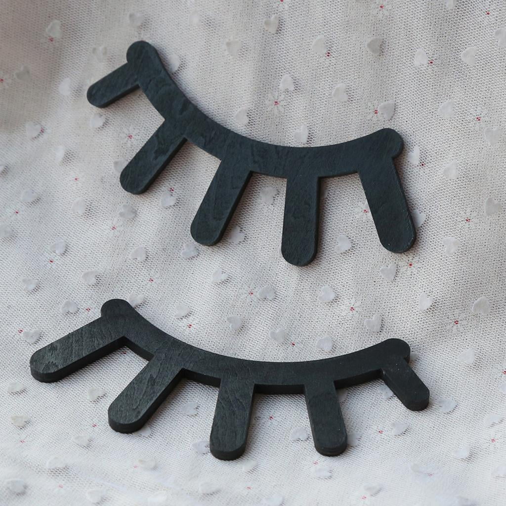 en Eyelashes Wall Stickers Wall Stickers Mural Wall Decal Decoration ...