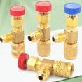 Refrigerant Charging Valve,Brass Low Loss HVAC Fittings for R32 R22 ...
