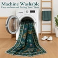 Moynesa 8'x10' Insect Print Washable Area Rugs, Soft Rugs for Living ...