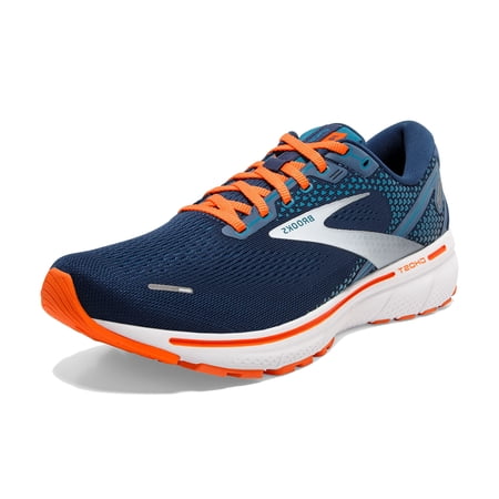 Brooks Men's Ghost 14 Running Shoes Titan/Teal/Flame 11 D - Medium ...