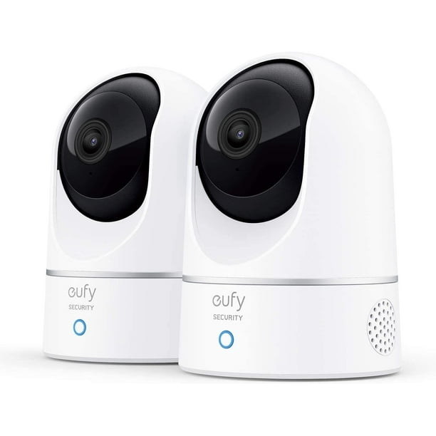 eufy Security, 2K Indoor Cam Pan & Tilt 2-Cam Kit, Plug-in Security ... eufy Security, 2K Indoor Cam Pan & Tilt 2-Cam Kit, Plug-in Security ...