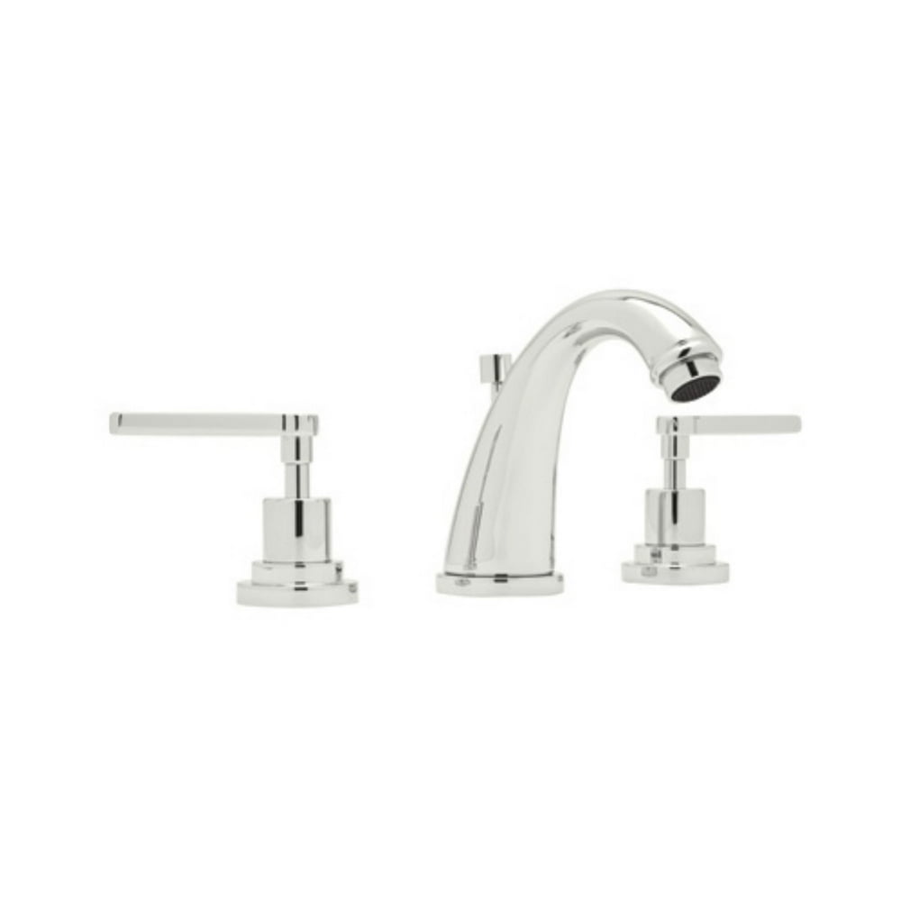 Rohl Avanti Bath Widespread Lavatory Faucet In Polished Nickel With ...