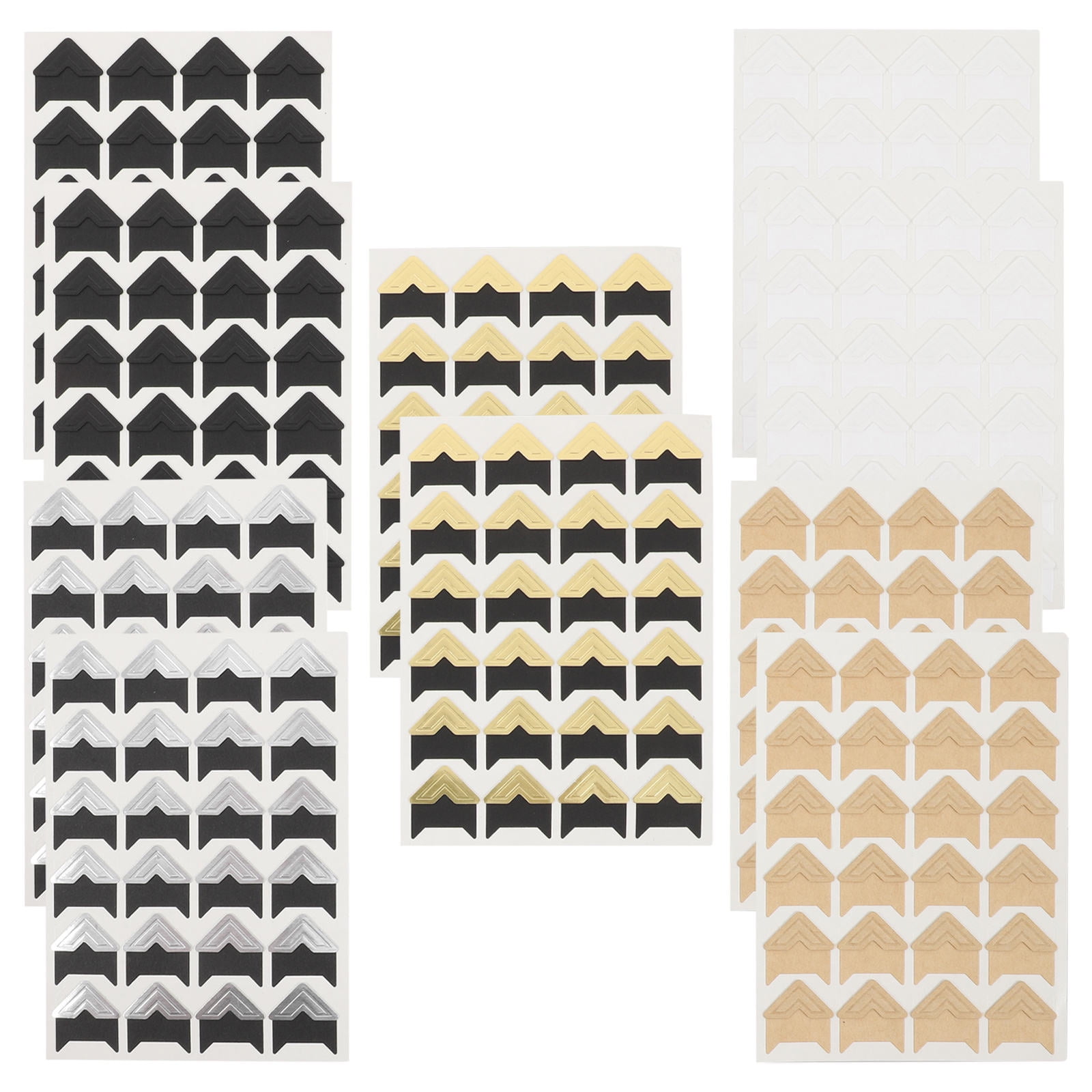 Click here for Mobutofu Self Adhesive Photo Corner Stickers Assor... prices