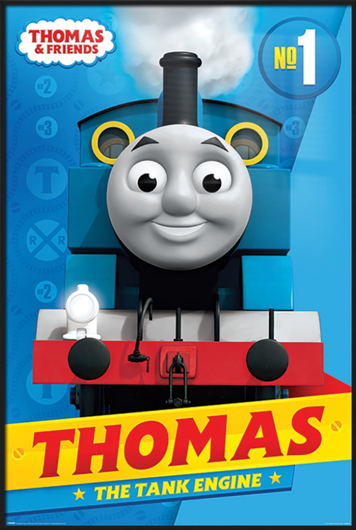 Thomas & Friends - Framed TV Show Poster (Thomas The Tank Engine - Solo ...