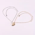 Show Your Love With Mom Daughter Matching Alloy Oil Drop Pendant Set