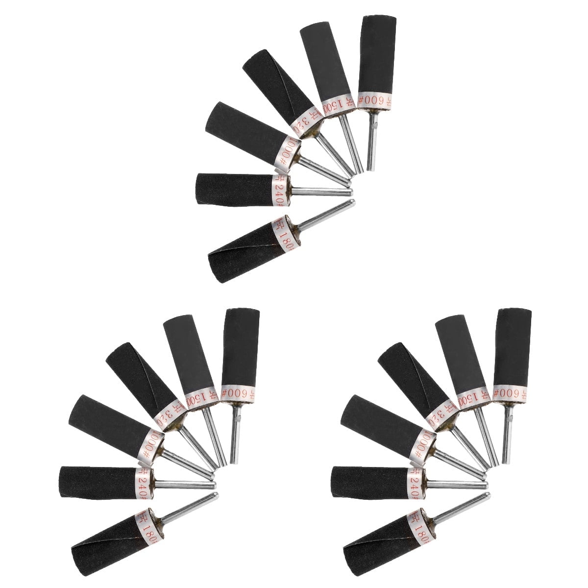 18 pcs Rotary Tool Sanding Drum Assorted Sandpaper Drum Polisher ...