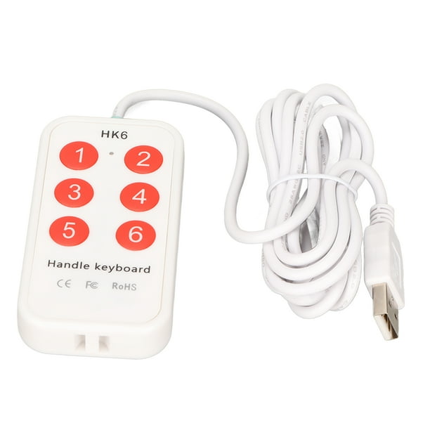 Macro Keypad, Programmable Keypad Custom Function 6 Keys For Hospital ...