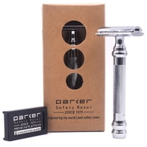 Parker Variant Adjustable Double Edge Safety Razor and 5 Blades ...