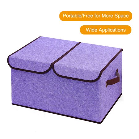 Double-Cover Dual Cap Storage Box Cotton And Linen Receipt Boxes ...