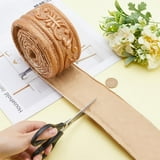 82.5 x 3 Inch Brown Crown Molding Peel and Stick Self Adhesive Flexible ...