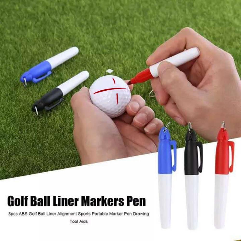 Buy 6 Pack Golf Ball Line Drawing Golf Ball Alignment Kit | Swing Path ...