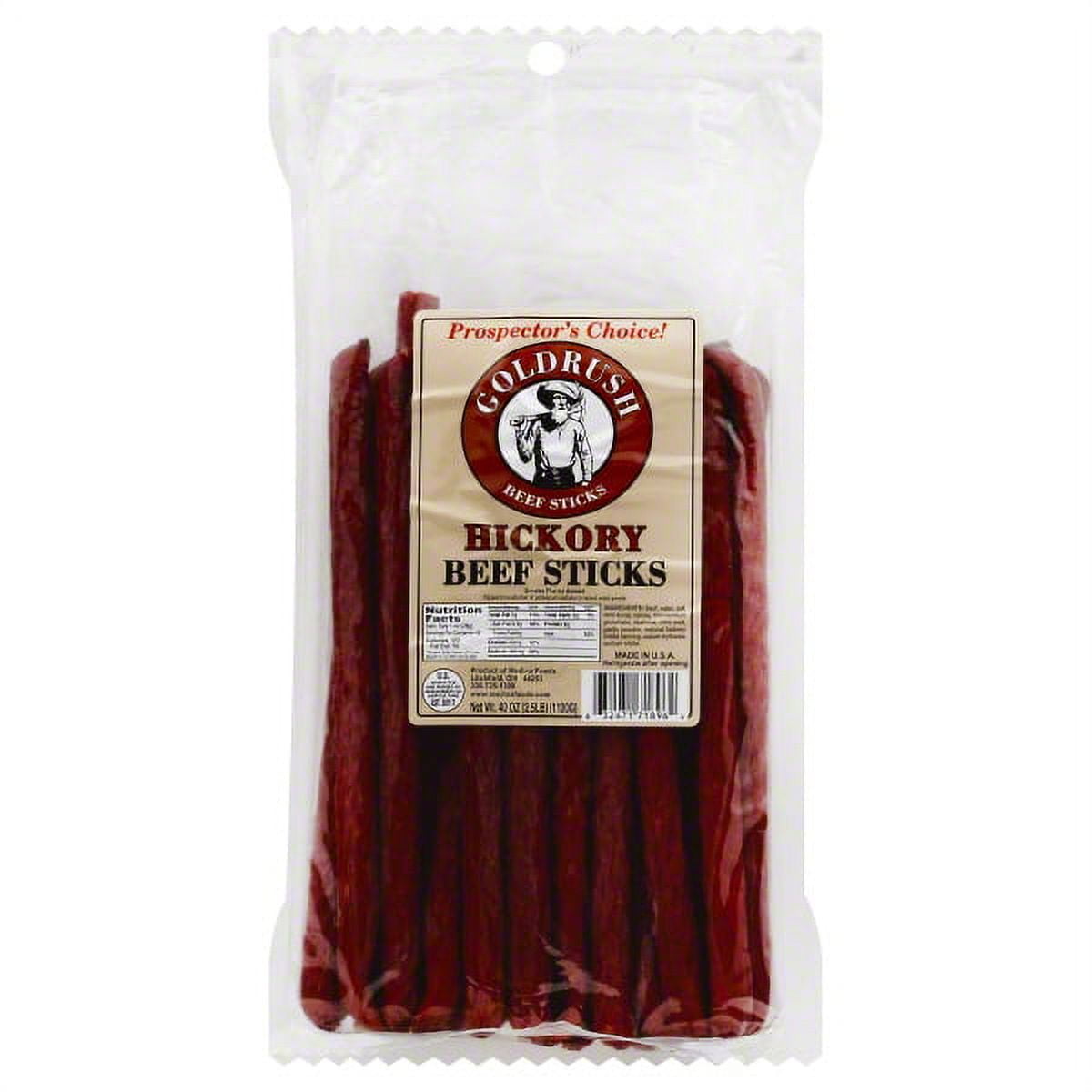 Medina Foods Goldrush Hickory Beef Sticks, Smoke Flavor Added, US ...