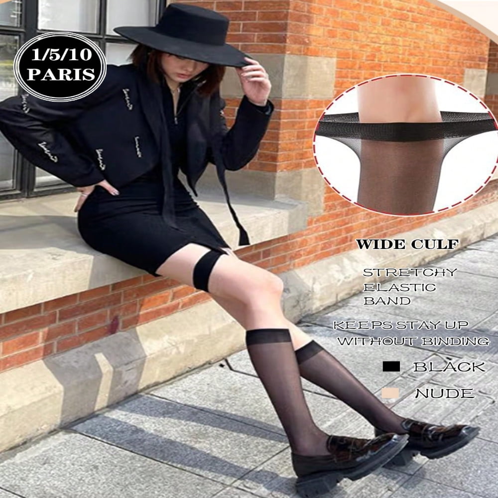 Click here for Ousitaid 1/5/10 Pairs Summer Over Knee Transparent... prices