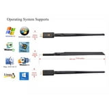 KIPLINK AC1200 Dual-Band USB Wi-Fi Adapter - Walmart.com