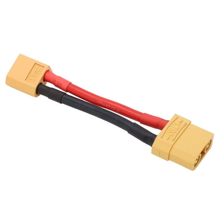 RC Connector, Soft Silicone Cable Reusable Connector End XT60 Female ...