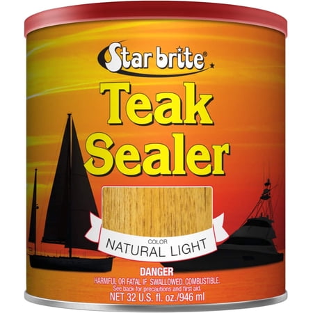 STAR BRITE Teak Sealer - One Coat Marine Grade Formula - Choose From 3 ...