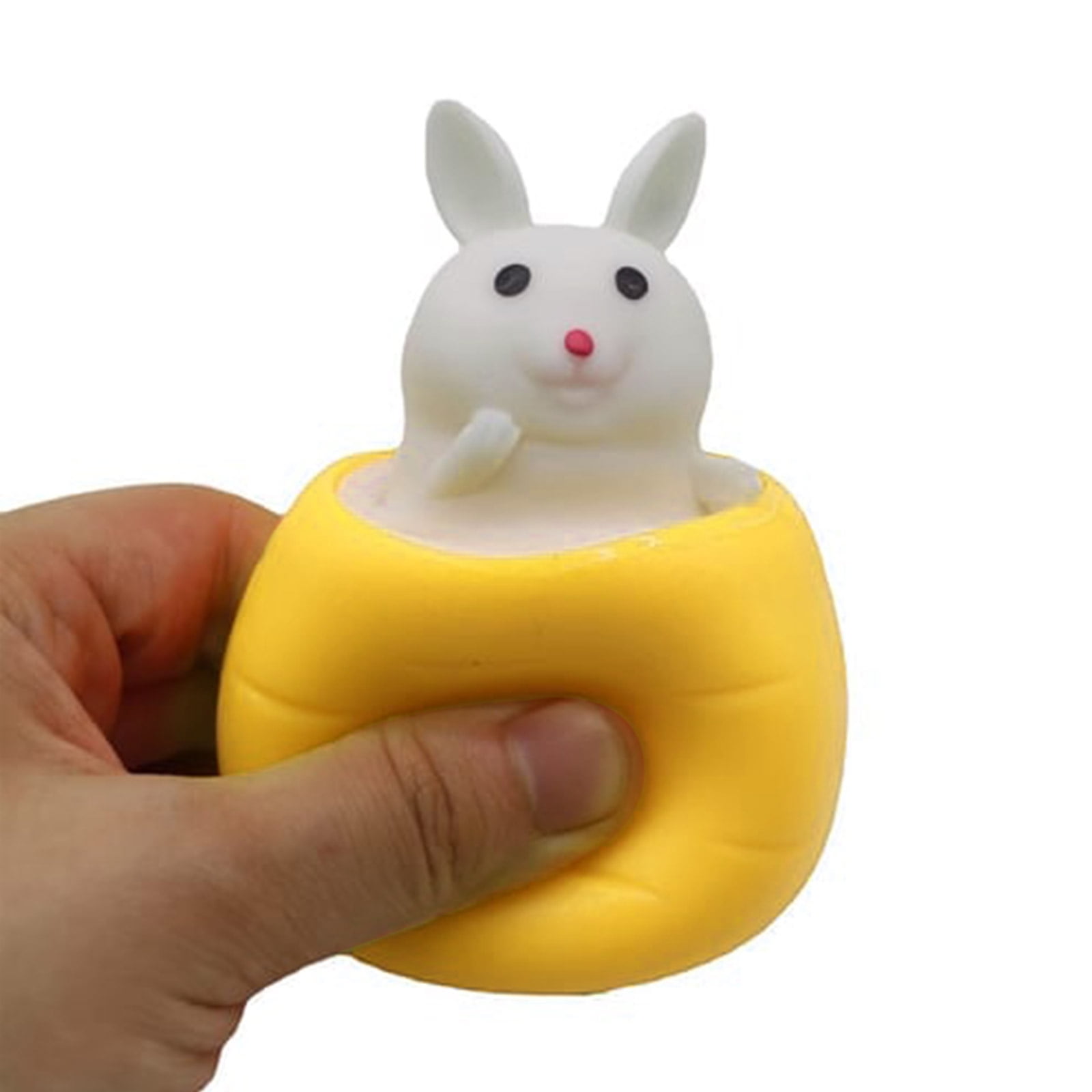 Easter Squeeze Fidget Toys for Kids Adult, Carrot Shape Bunny Pop Up ...