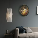 11x14 Picture Frame Oval Photo Frames for Wall Decor, Black Poster ...