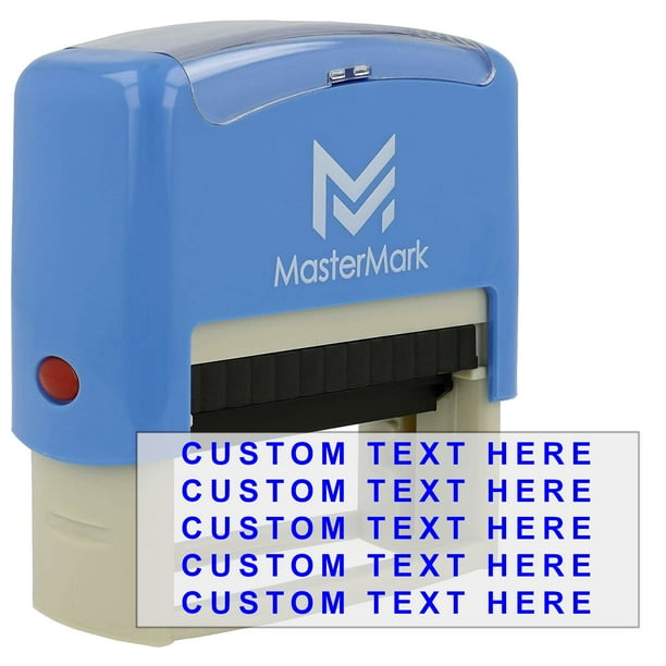 custom Stamp - Self-Inking Stamp (5 Line Stamp) - Walmart.ca