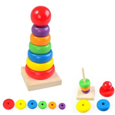 Fisher-Price Brilliant Basics Rock-a-Stack - Walmart.com