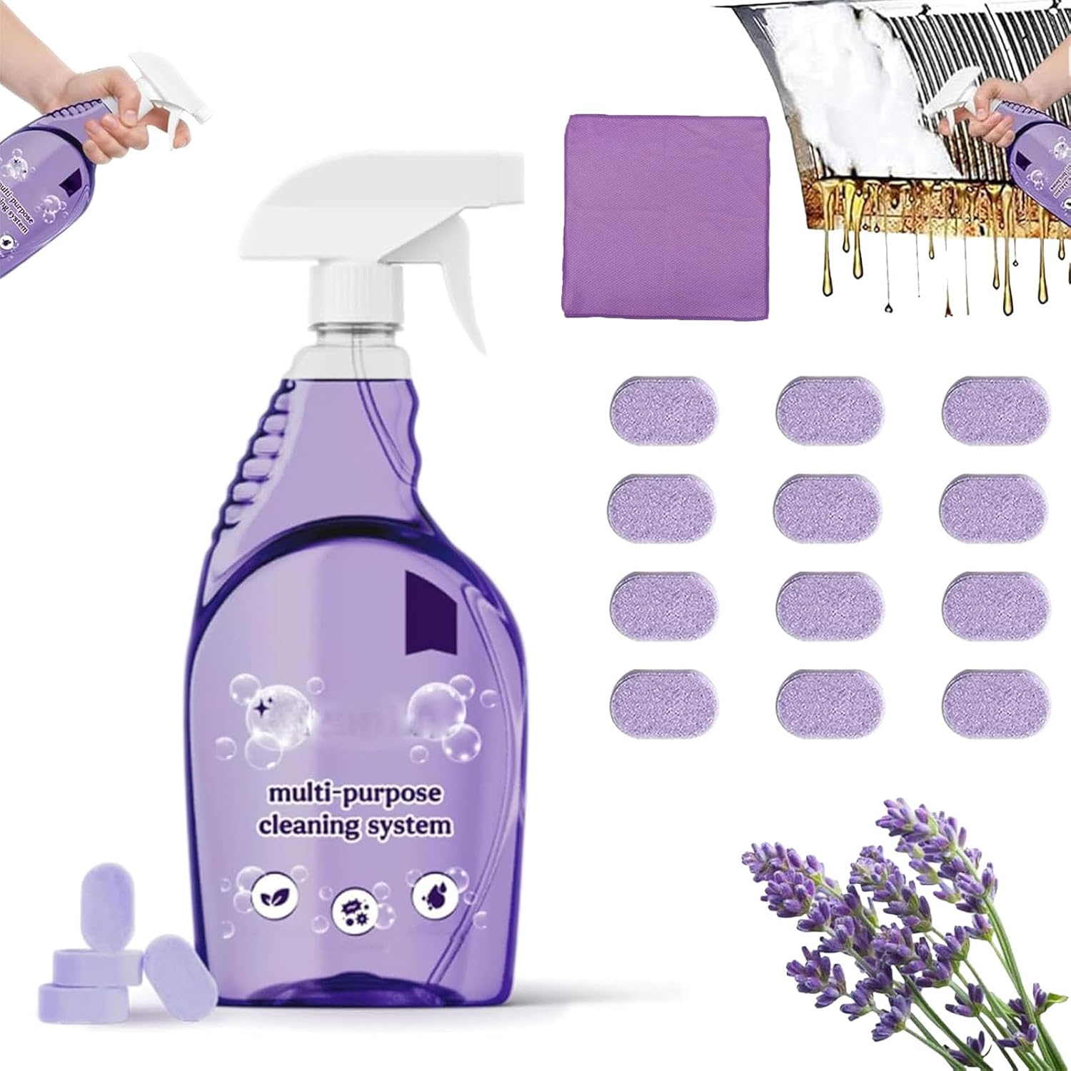 Dr Clean Spray Cleaner for Ovens, Dr Clean Spray Cleaner Tablets and ...