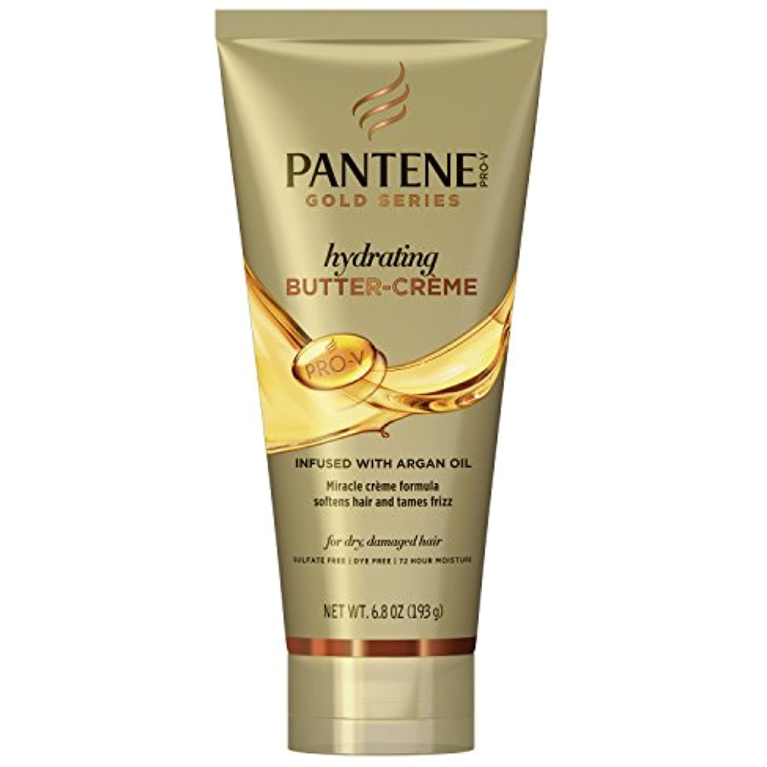 Pantene Prov Gold Series Hydrating Butter Cream, 6.8 Ounce - Walmart.com