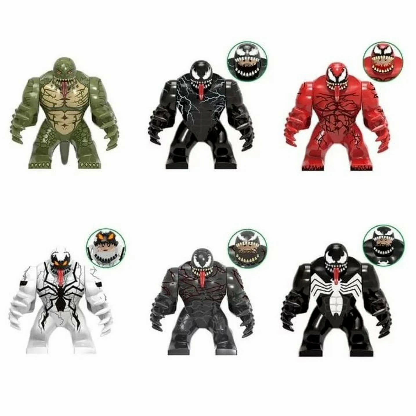 Click here for Liyuetma Collectible 6 Pcs Venom Big Guy Minifigur... prices