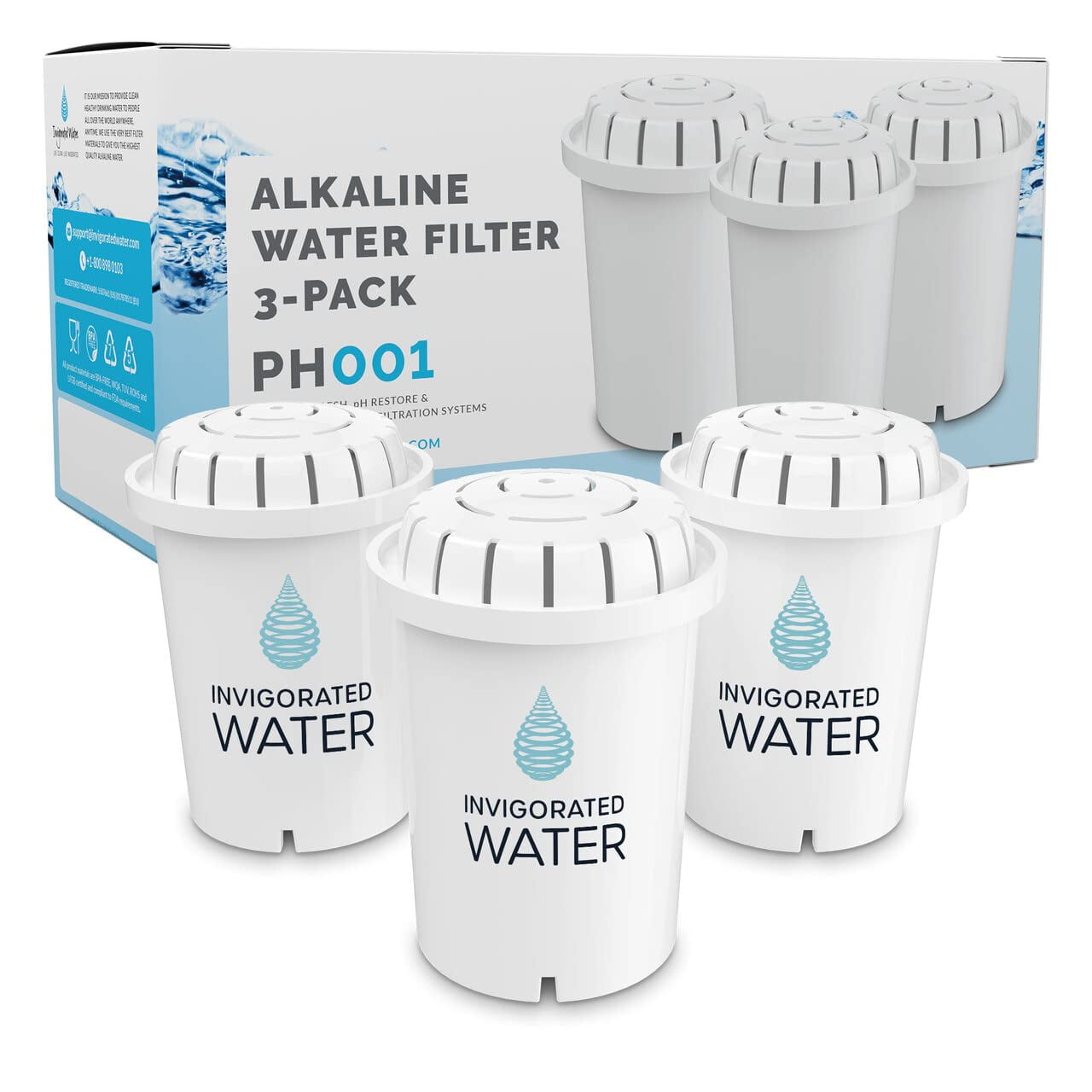 Click here for Ph001 3-Pack Alkaline Water Filter Â€ Replacement... prices