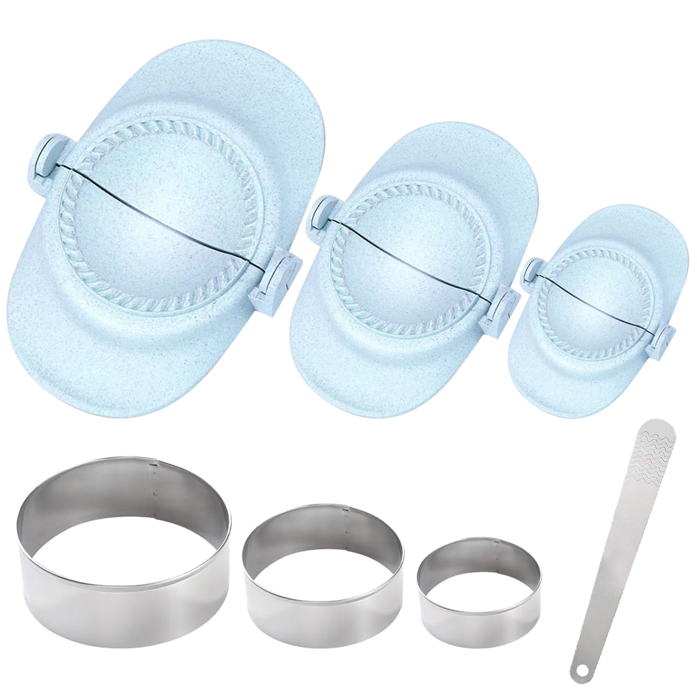 Dumpling Maker, Empanadas press mold maker Set with Dough Cutter ...