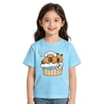 BOOMNY Baby Boys Short Sleeve T-Shirts Crew Neck Cartoon Capybara ...