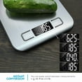 Vont 'Milo' Kitchen Scale, Food Scale, Digital Scale W/ Beautiful Lcd ...