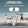 FUNMILY Collapsible Cardio Walking Treadmill with Removable Desk ...