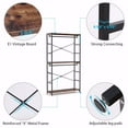 Tribesigns Double Rod Closet Organizer, 3-Tier Metal Shelf Wardrobe ...