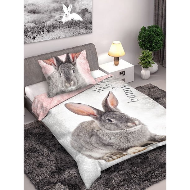 Rabbit Duvet Cover Set - Walmart.ca