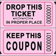 4 Count Bulk Pack Raffle Tickets - Walmart.com