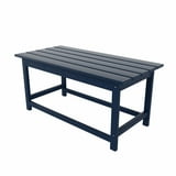 "WestinTrends Malibu 35""x17.5"" Polywood Outdoor Coffee Table, Weather ...