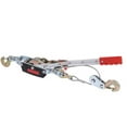 Dual Gear Power Puller, Hand Cable Puller Come Along Winch with 2 Hooks ...