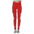 Adjfdgt Summer Female Womens Leggings Pack Black Women Print Tights Leggings Control Yoga Sport