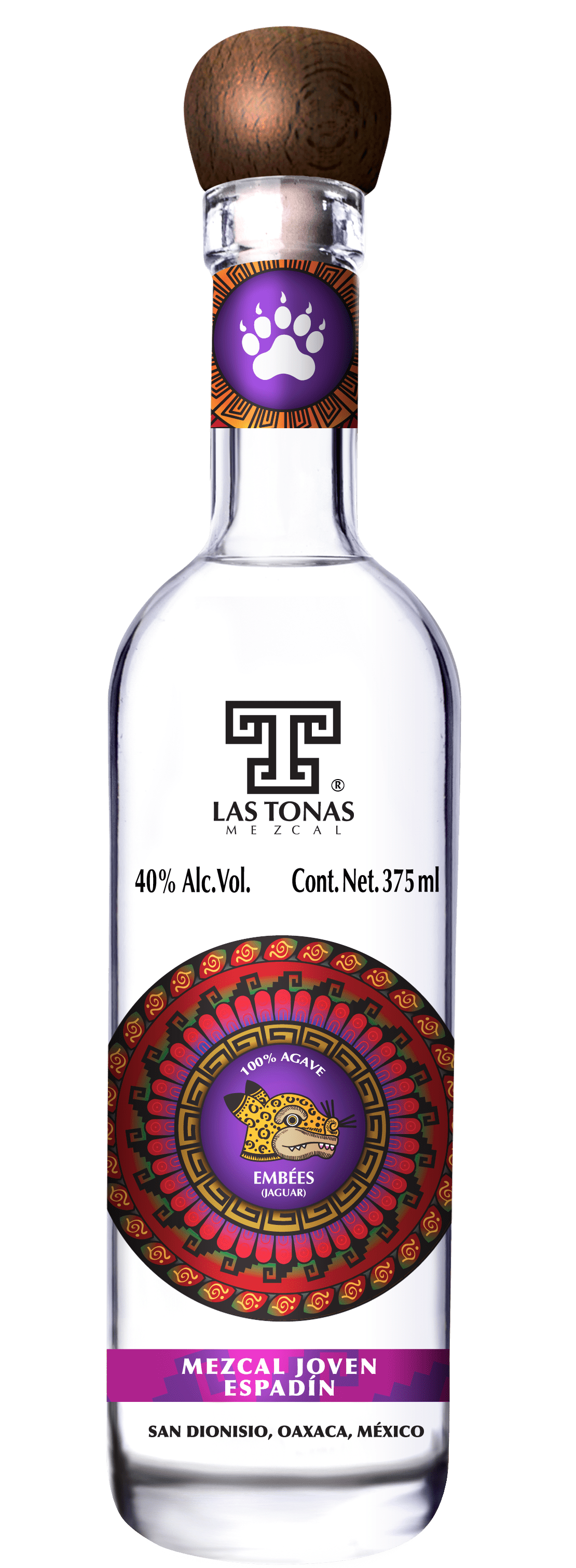 Mezcal Las Tonas Embees Joven 375 ml Vid Mexicana Mezcal | Bodega ...