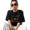 Dragonfly T Shirts for Women Short Sleeve Cotton Crewneck T-Shirt ...