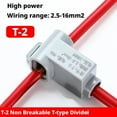 Wire Conductor Connector, T-Type WireConnector Nut Kit, Quick Splitter ...